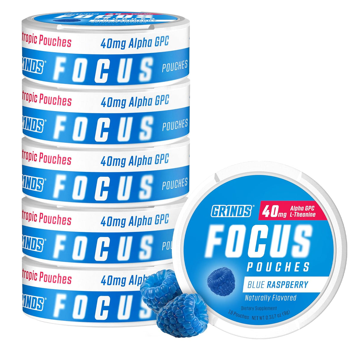 GRINDS focus pouches for energy