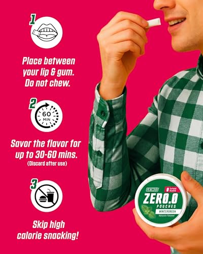 GRINDS wintergreen pouches for athletes