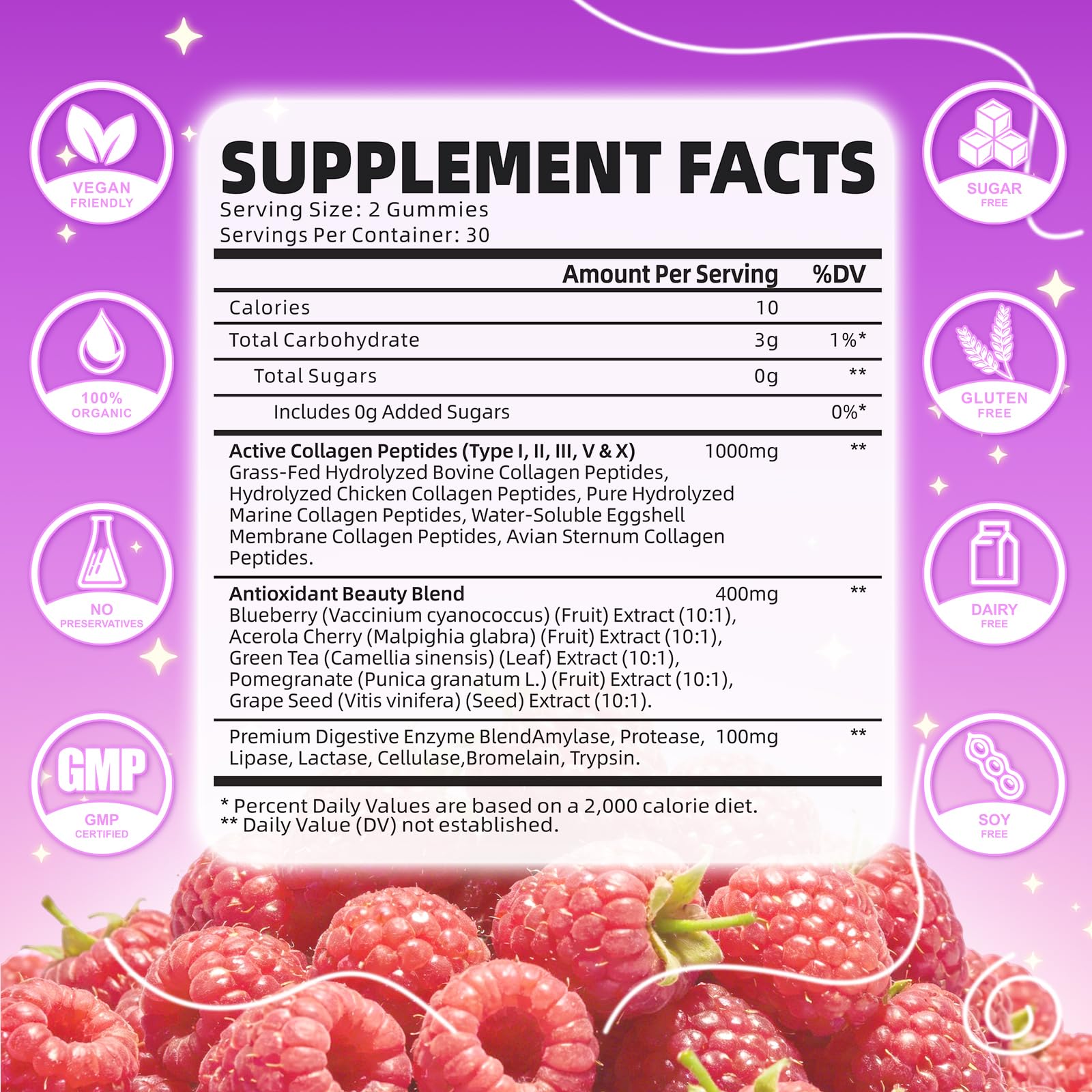 GrnLife collagen gummies for healthy skin