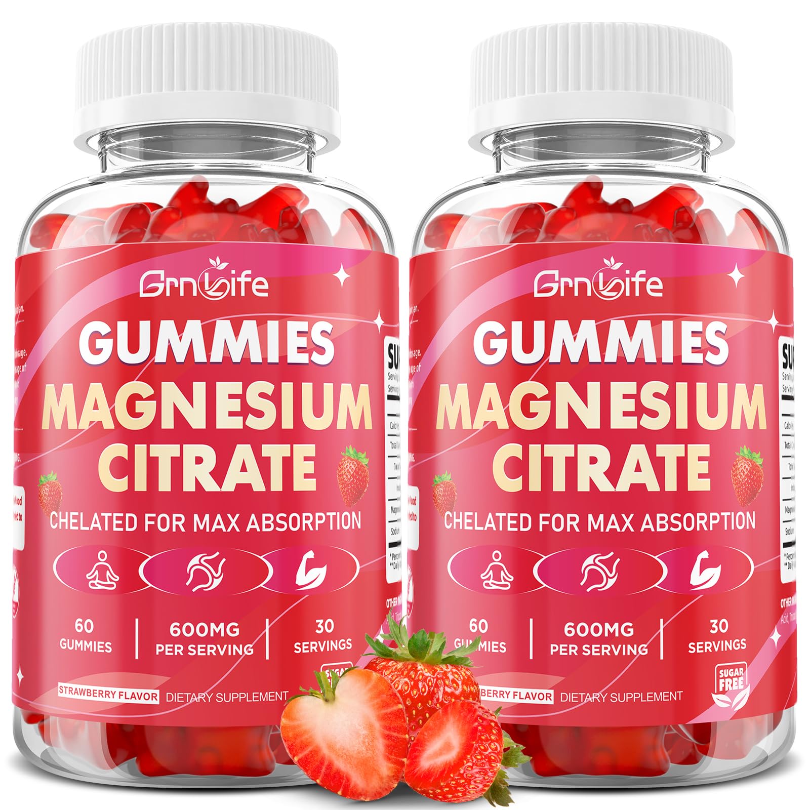GrnLife magnesium citrate gummies for relaxation