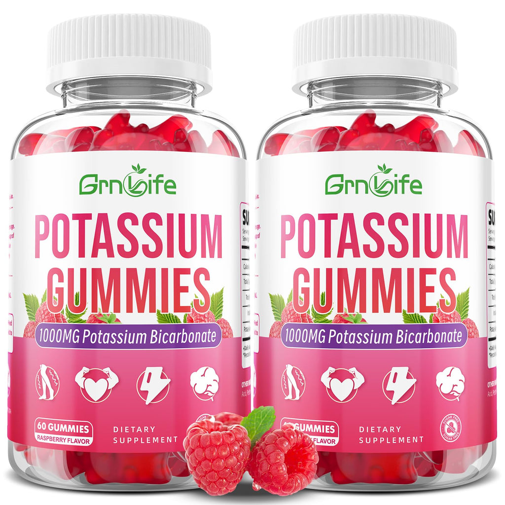 GrnLife potassium gummies for muscle health