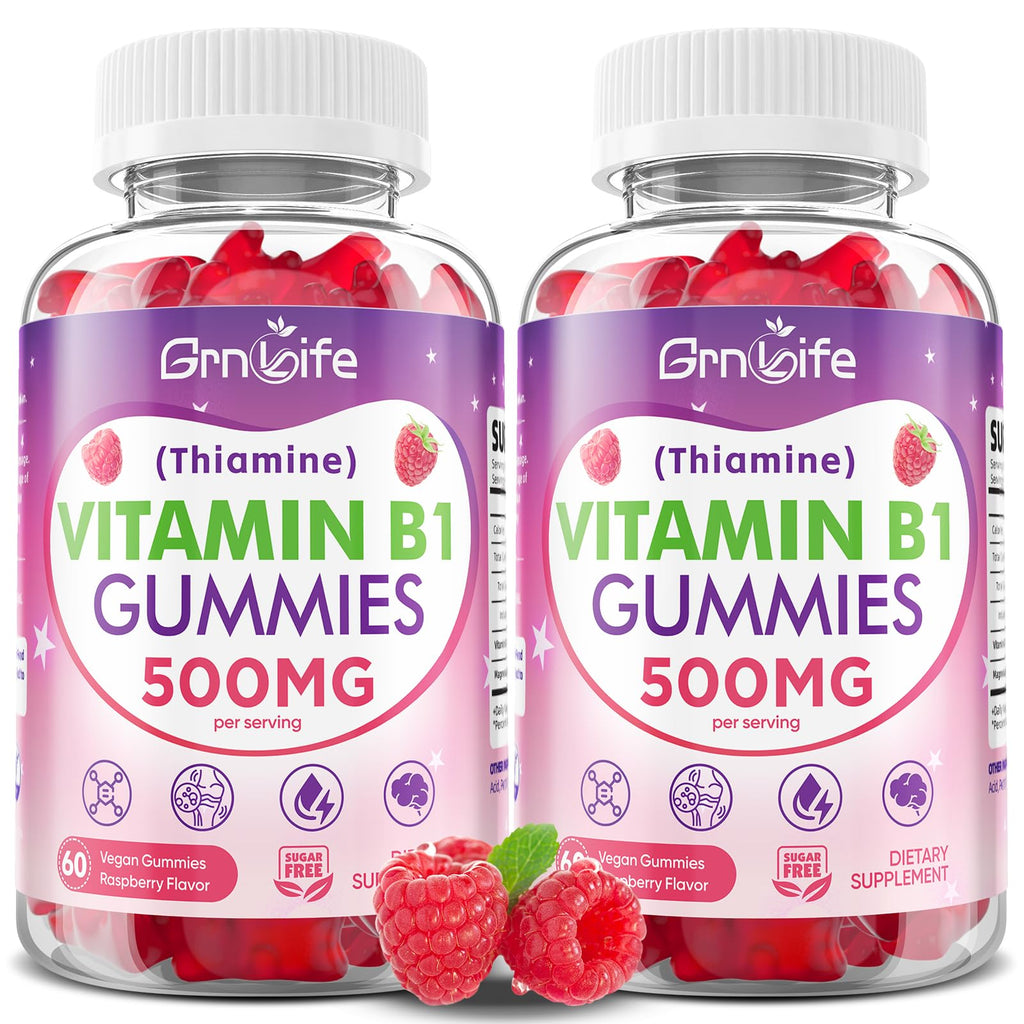 GrnLife Vitamin B1 gummies for energy