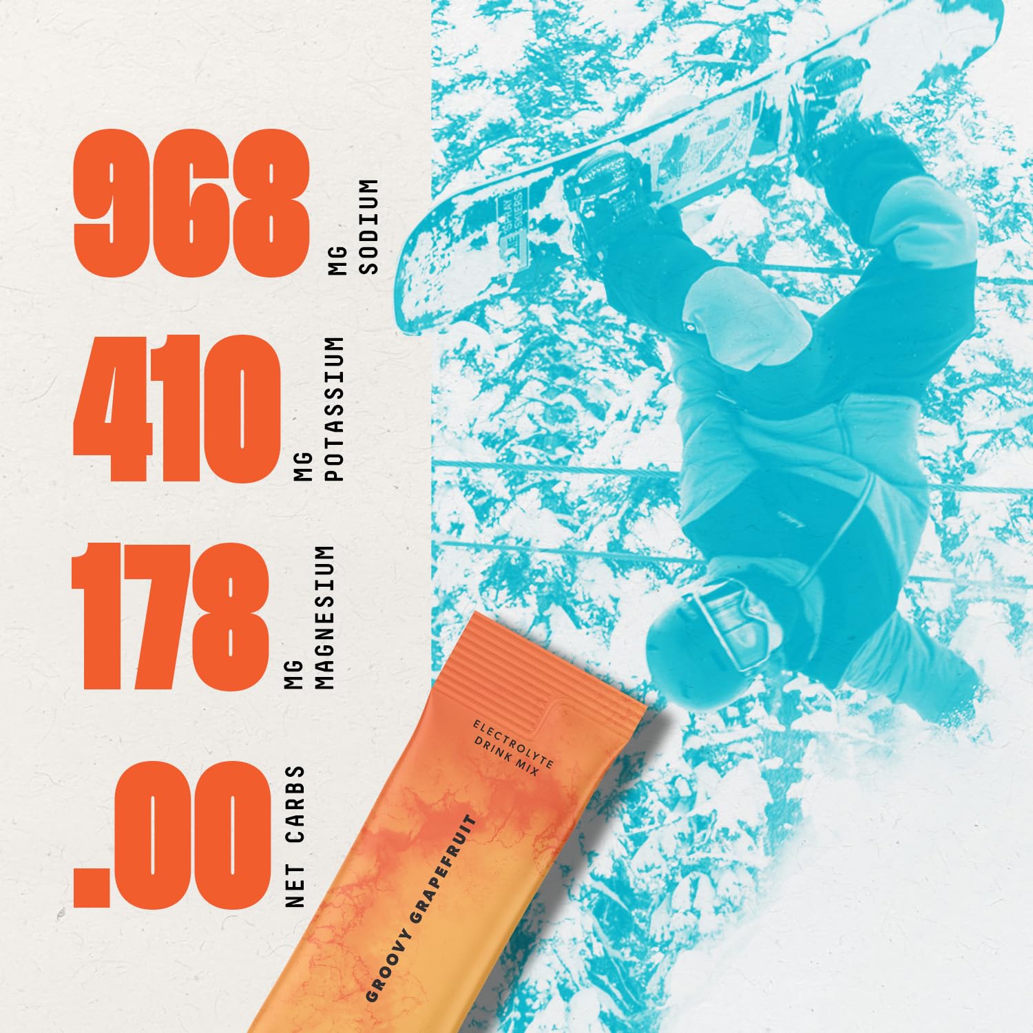 Groovy grapefruit electrolyte powder sticks
