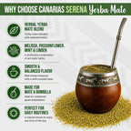 Ground leaf yerba mate for energy