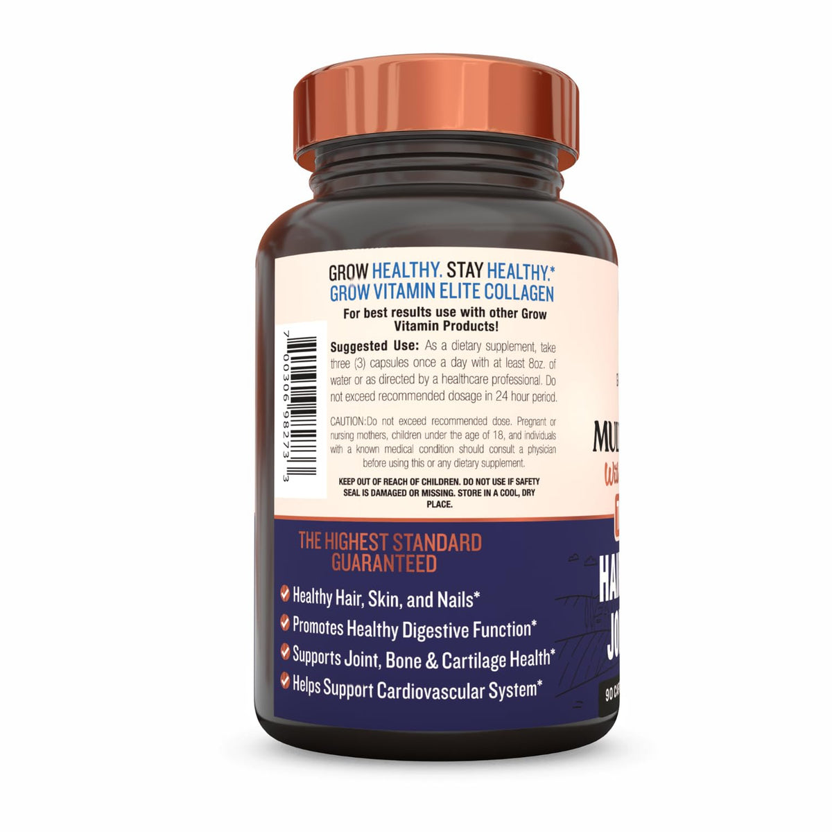 Grow collagen for overall wellness