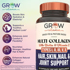 Grow collagen for youthful appearance