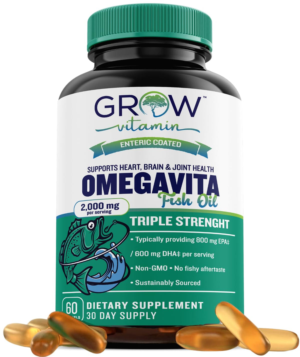 grow fish oil 2000 mg softgels