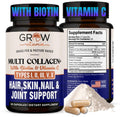 Grow Multi Collagen capsules for beauty