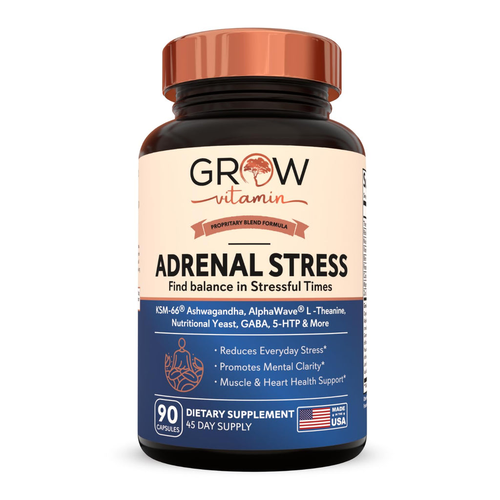 Grow multivitamins for stress management