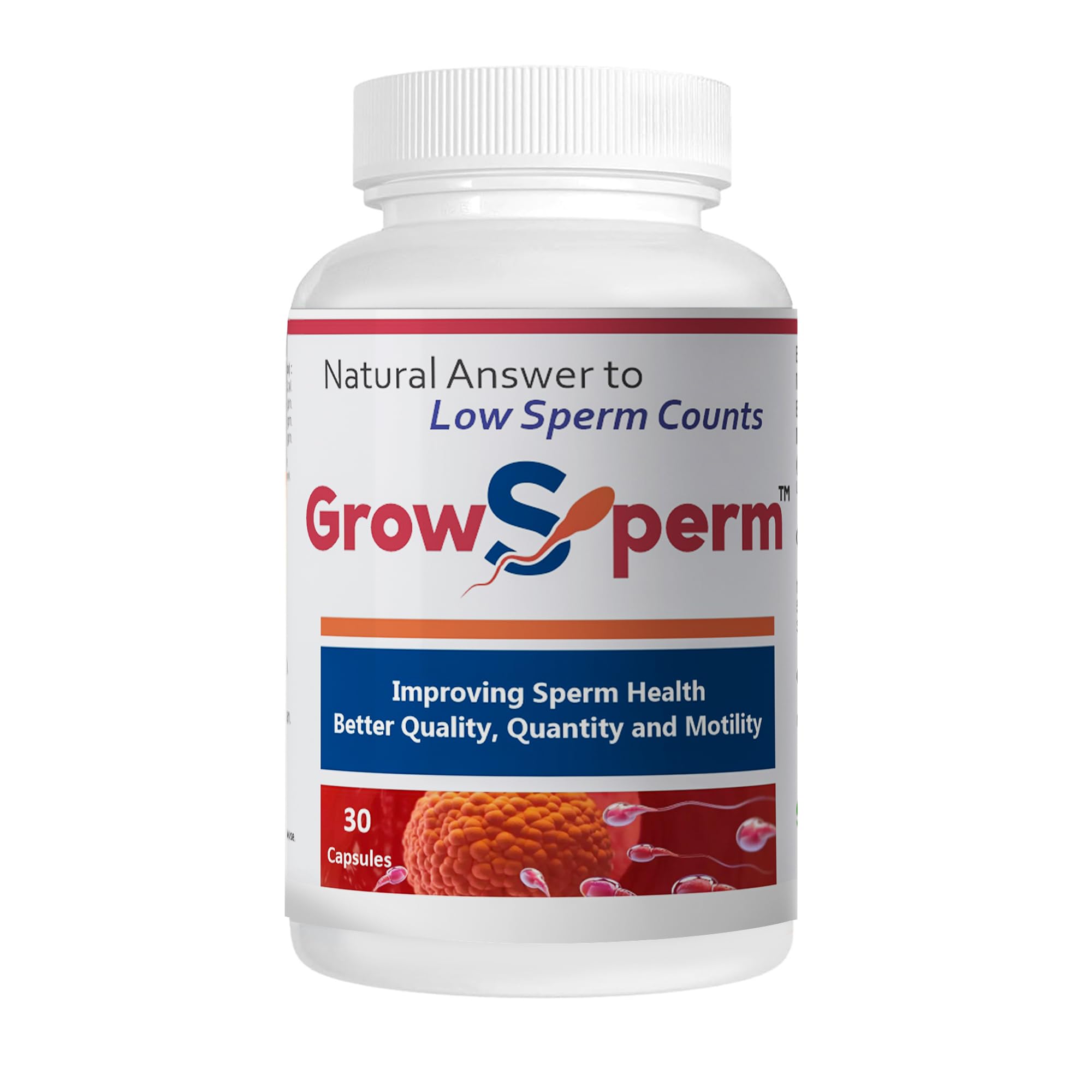 Grow Sperm fertility support capsules