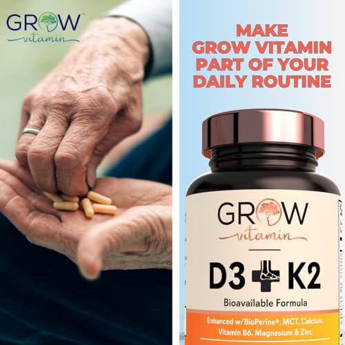 grow vitamin D3 for energy boost