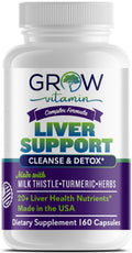 Grow Vitamin liver cleanse capsules