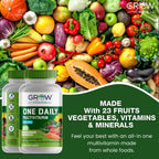 Grow vitamin multivitamin for energy support