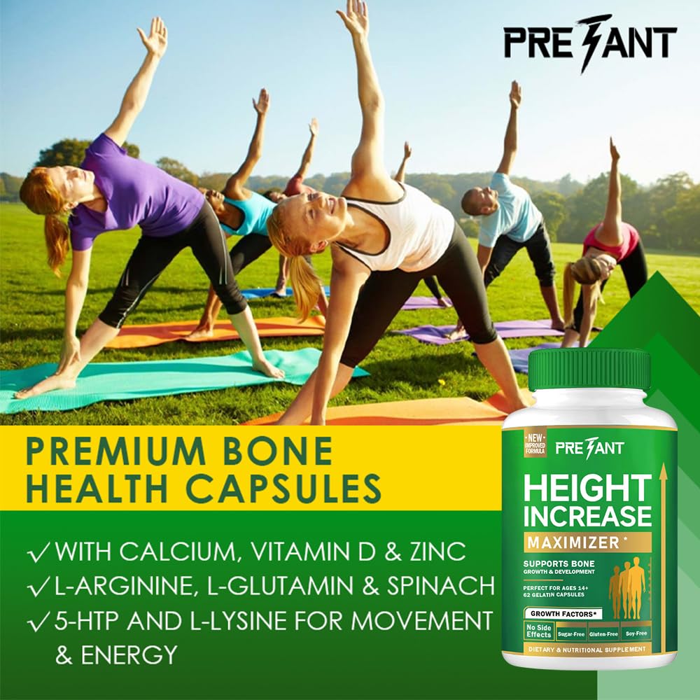 growth enhancement with calcium capsules