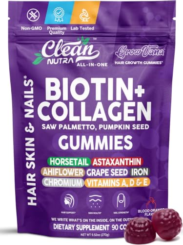 GrowVana biotin gummies for hair