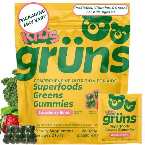 Gruns Kids Multivitamin gummies with greens