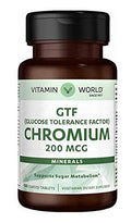 GTF Chromium 200mcg for metabolism support