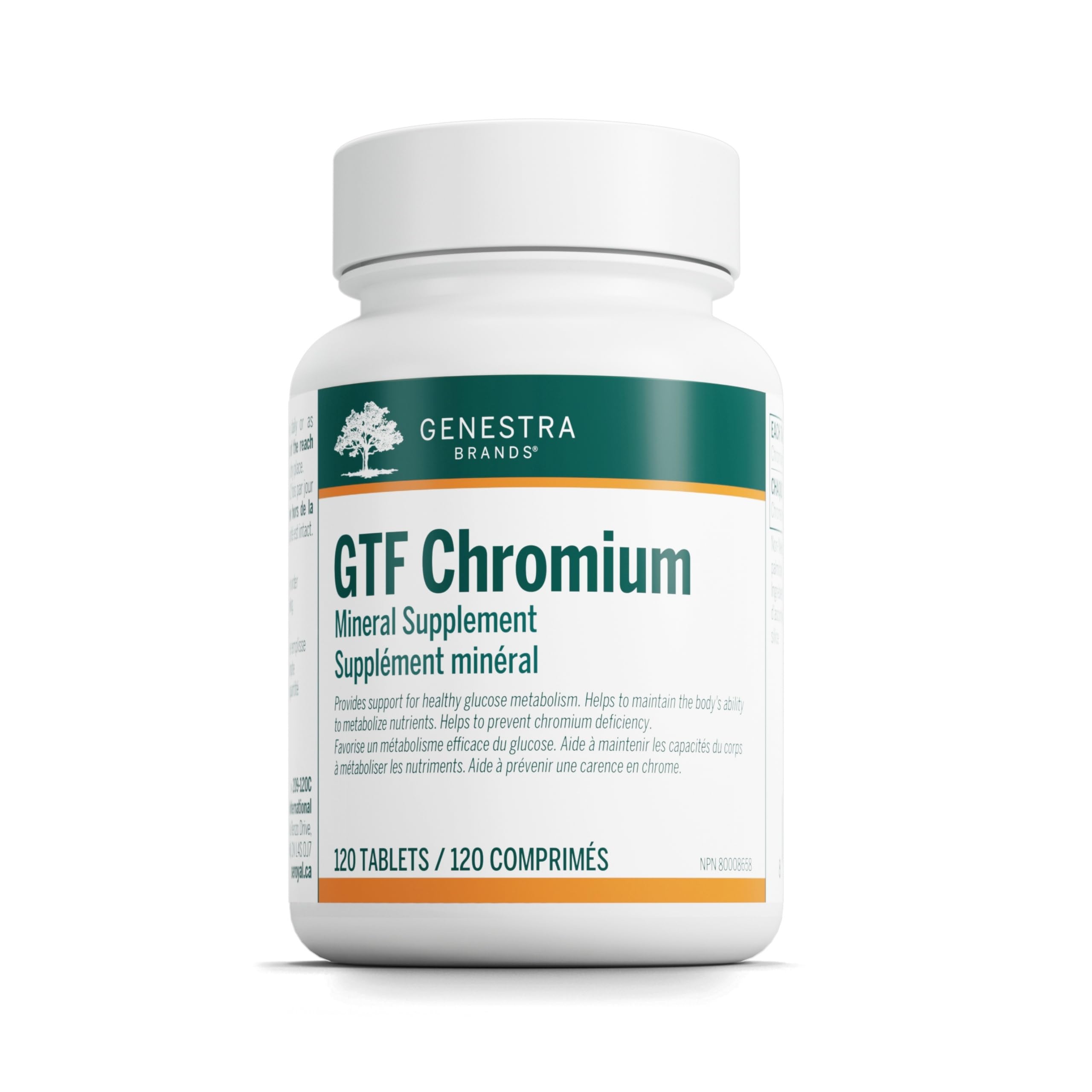 GTF chromium tablets for metabolism