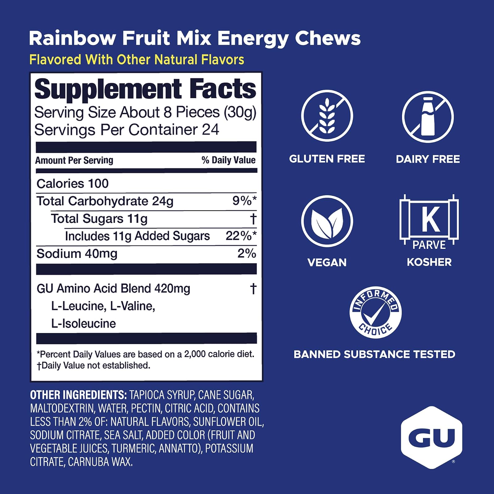 GU Energy Chews convenient on-the-go fuel