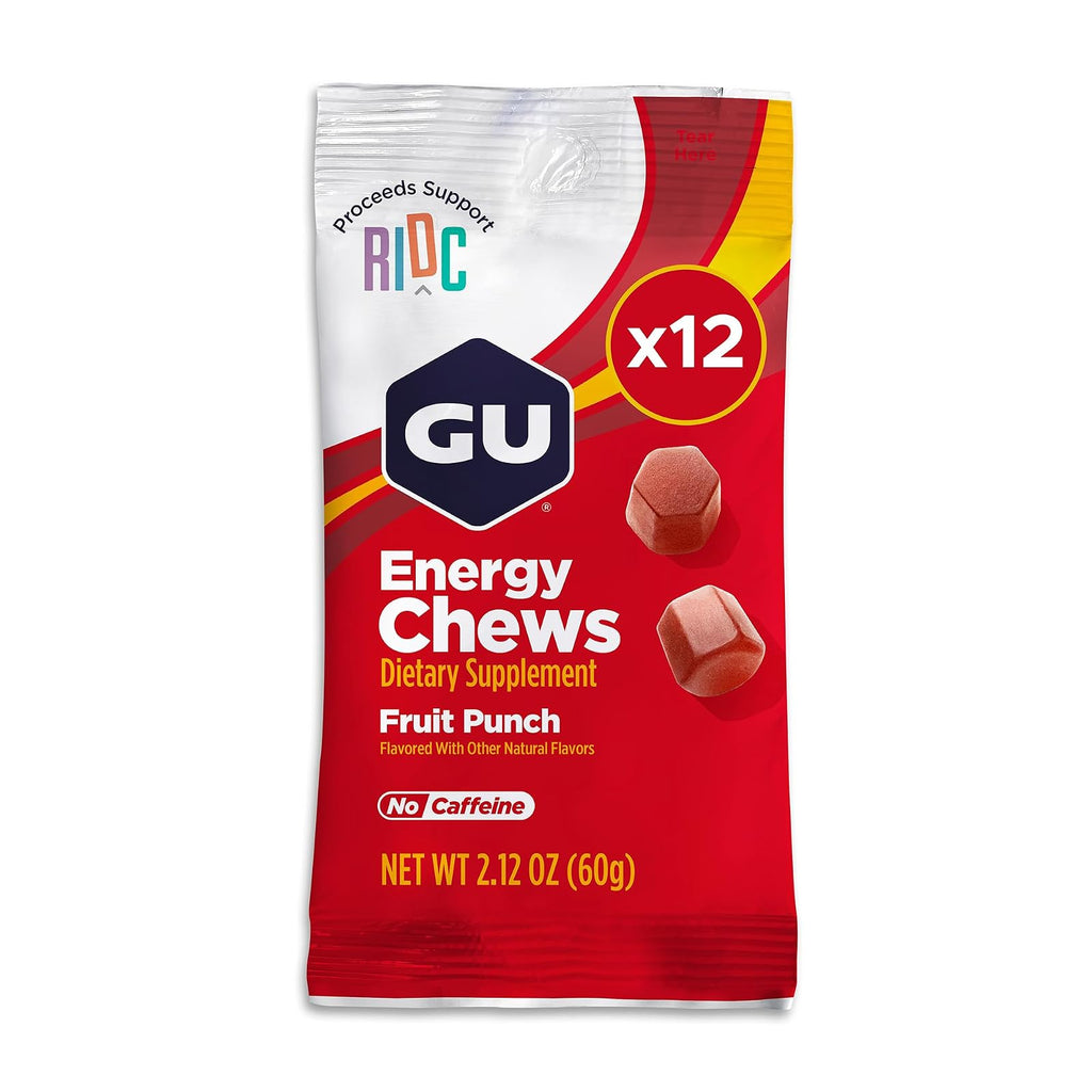 GU Energy Chews Fruit Punch flavor