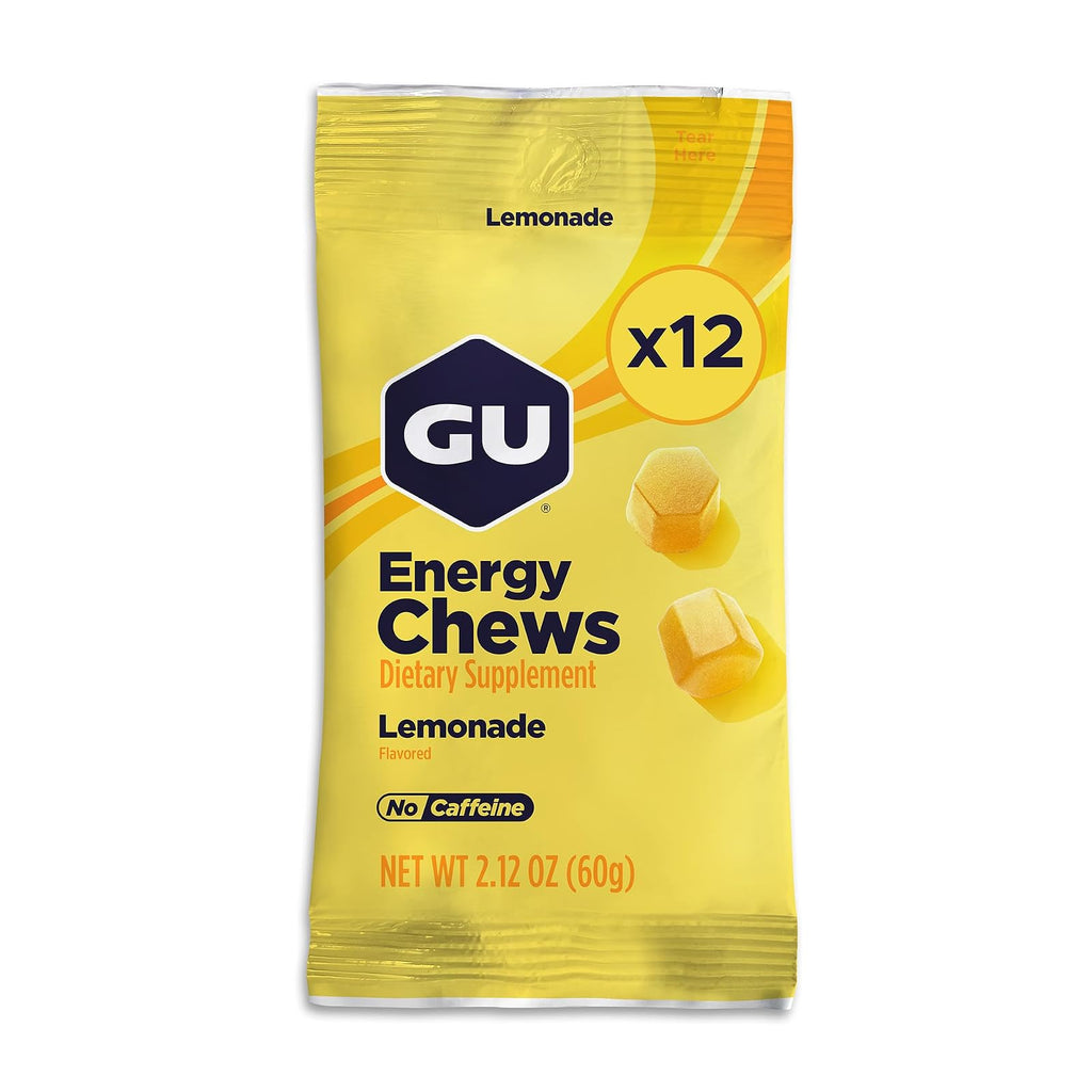 GU Energy Chews Lemonade flavour