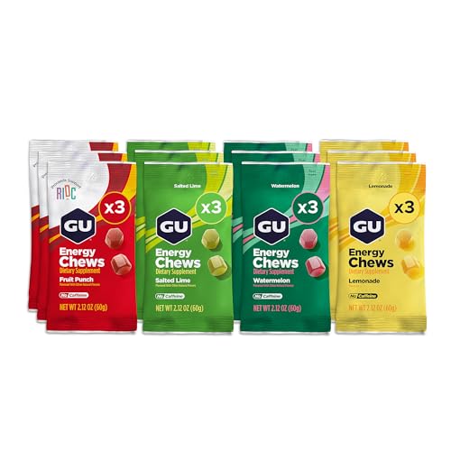 GU Energy Chews mixed flavours