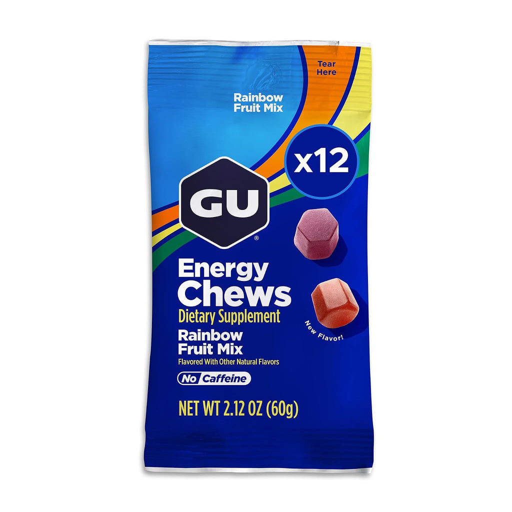 GU Energy Chews Rainbow Mix for endurance