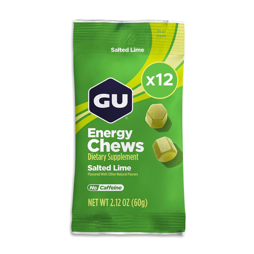 GU Energy Chews Salted Lime flavour