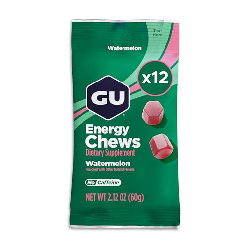 GU Energy Chews watermelon flavour