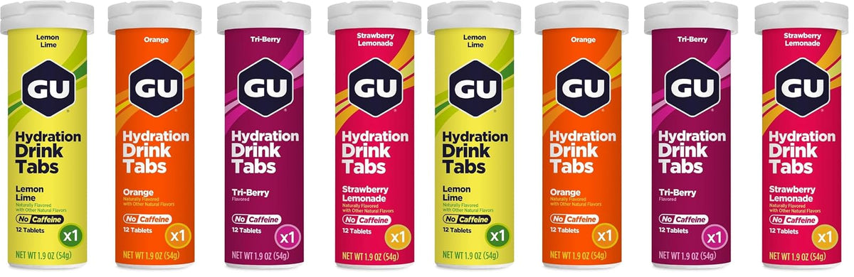 GU Energy electrolyte drink tablets