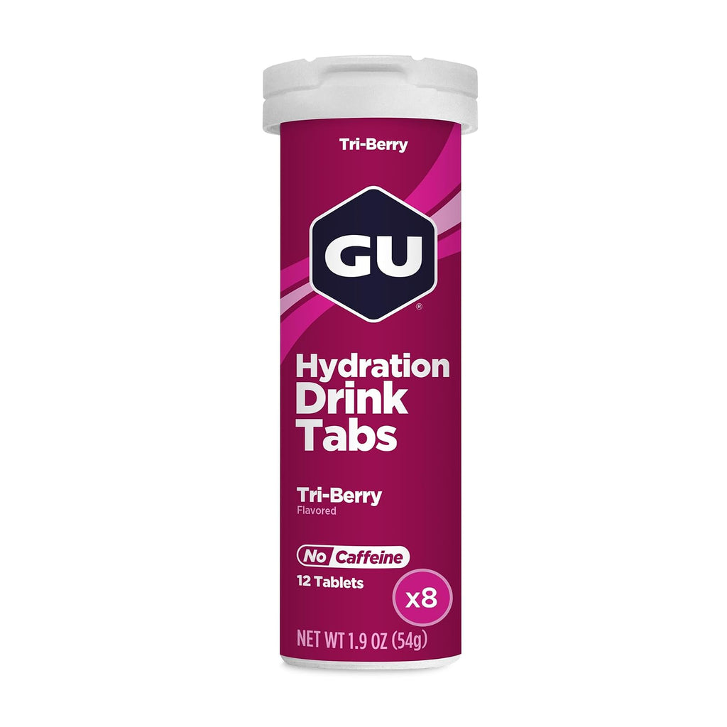GU Energy electrolyte tablets for hydration