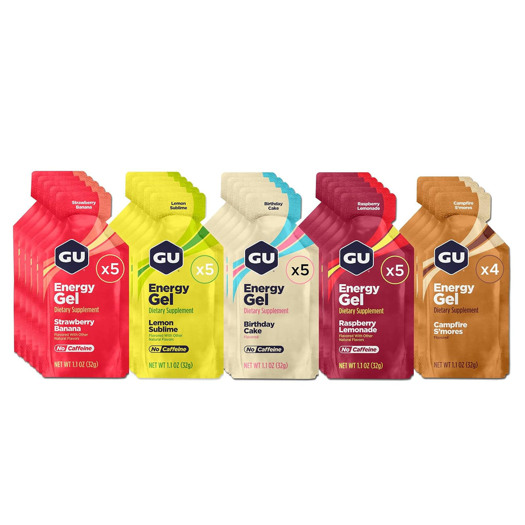 GU Energy gels caffeine-free option