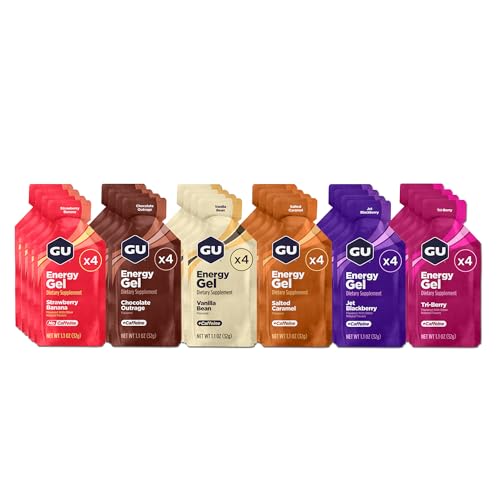 GU Energy gels for endurance