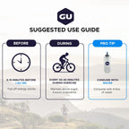 GU Energy gels for long workouts
