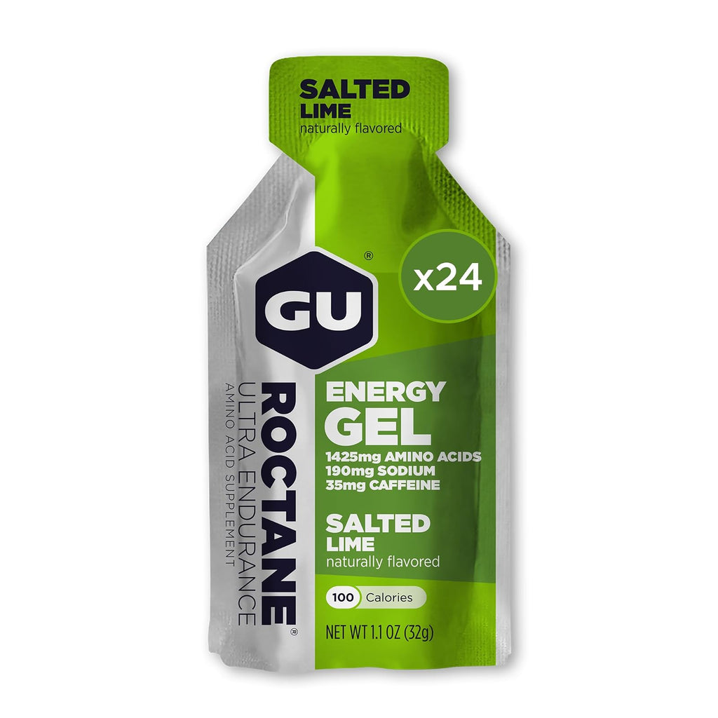 GU Roctane energy gel salted lime