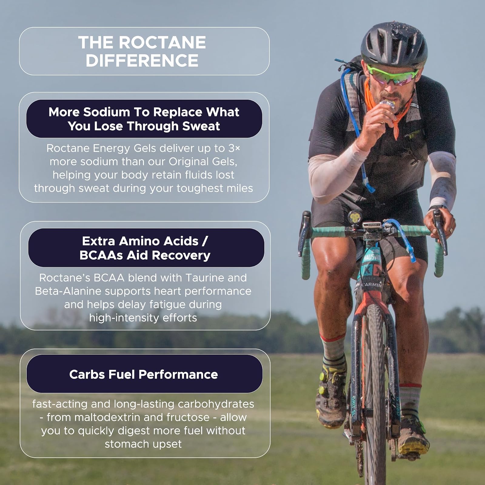GU Roctane gel for long races
