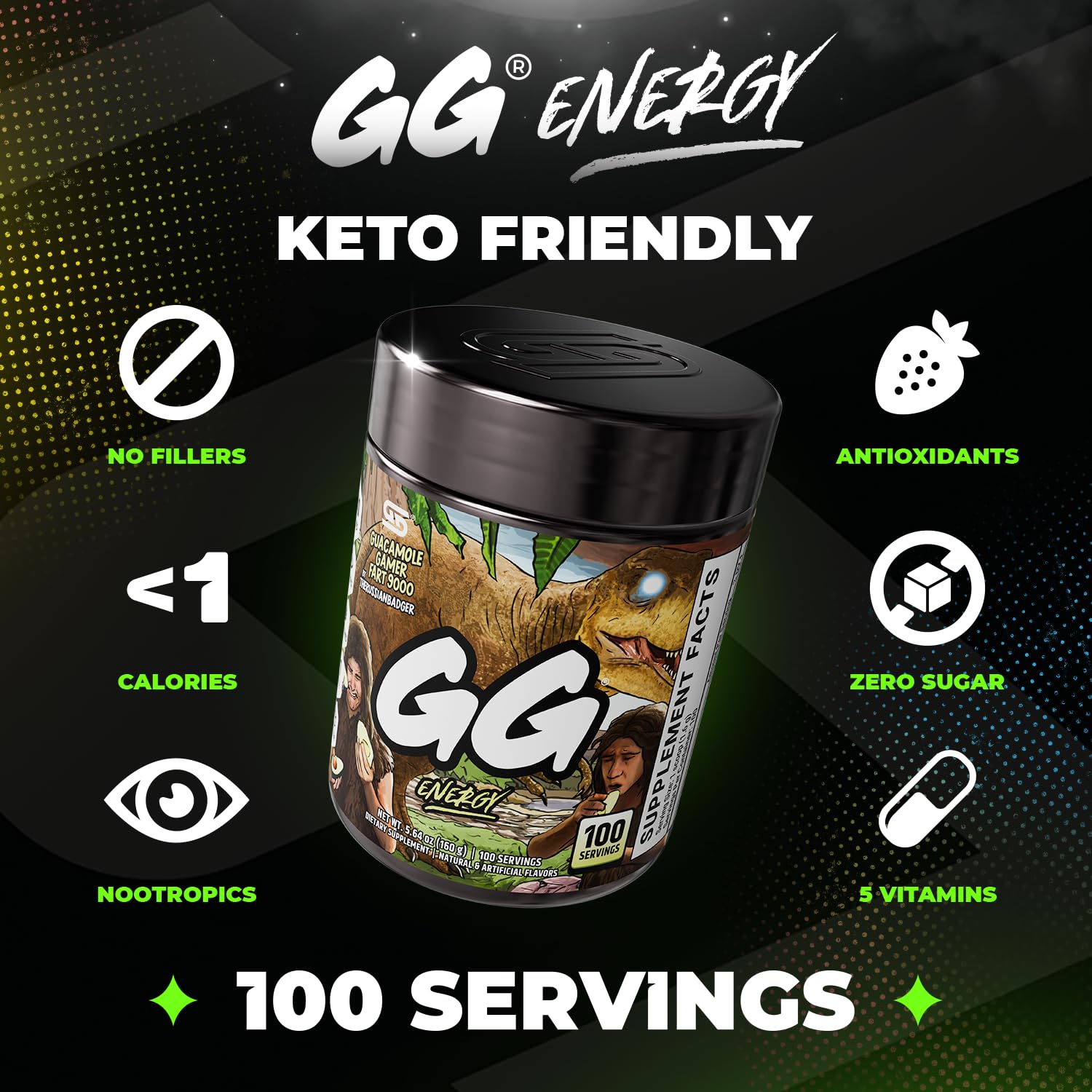 Guacamole Gamer Fart 9000 flavour