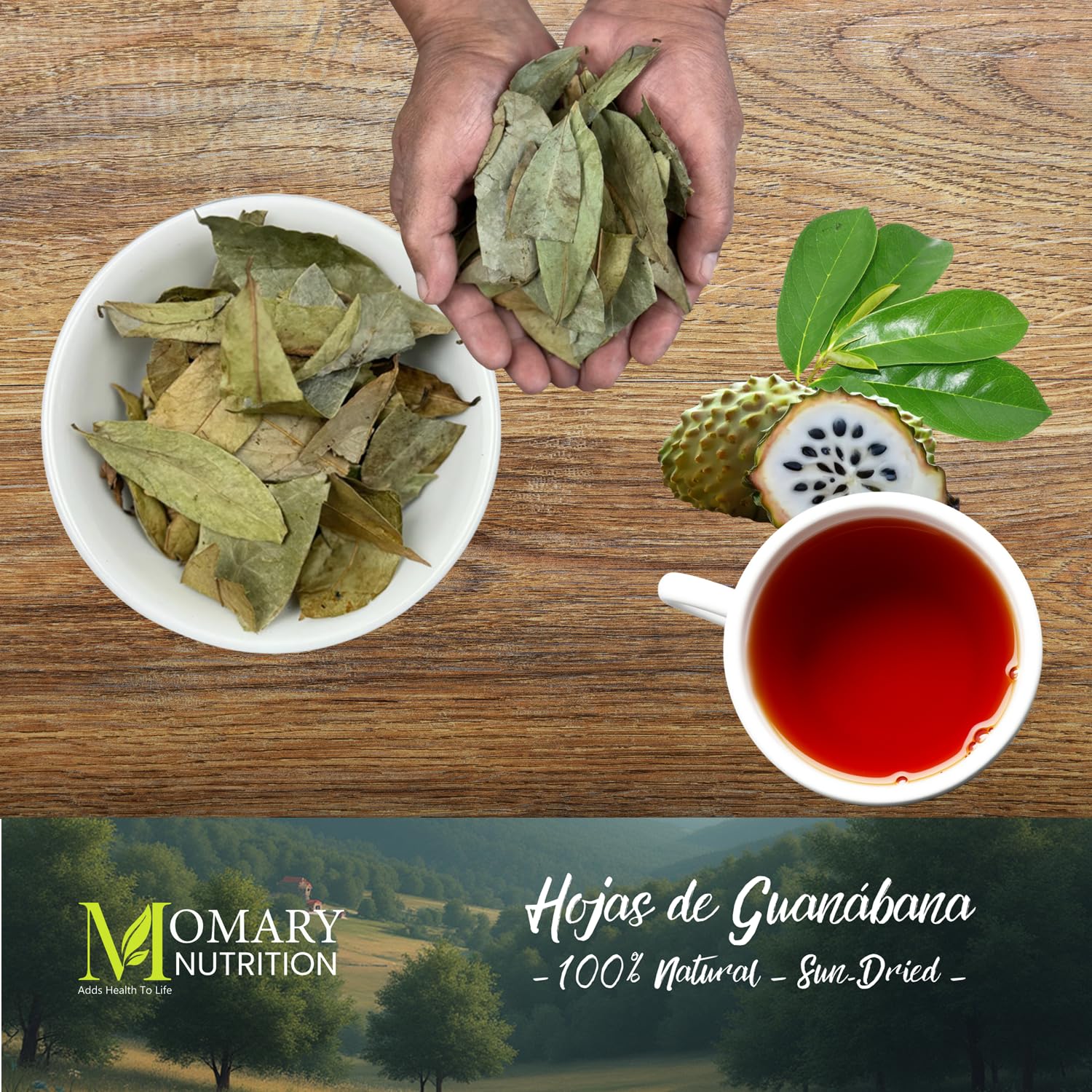 Guanábana leaves for natural wellness