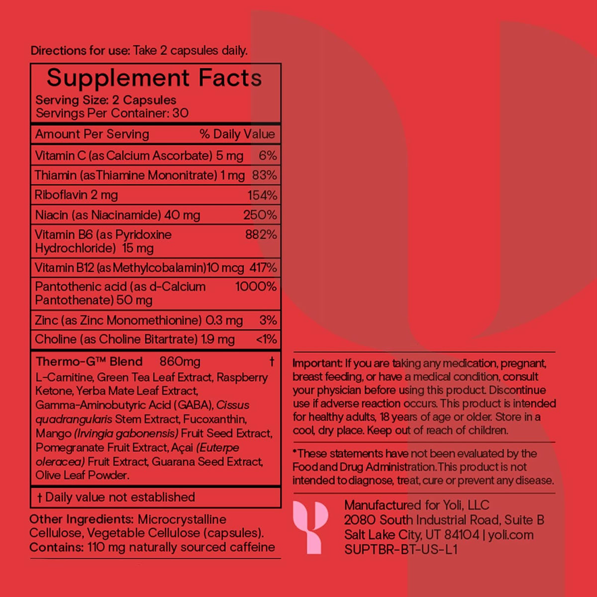 guarana multivitamin for active lifestyle