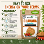 Guarana powder for athletic performance