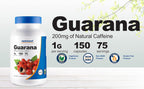 Guarana supplement for enhanced focus