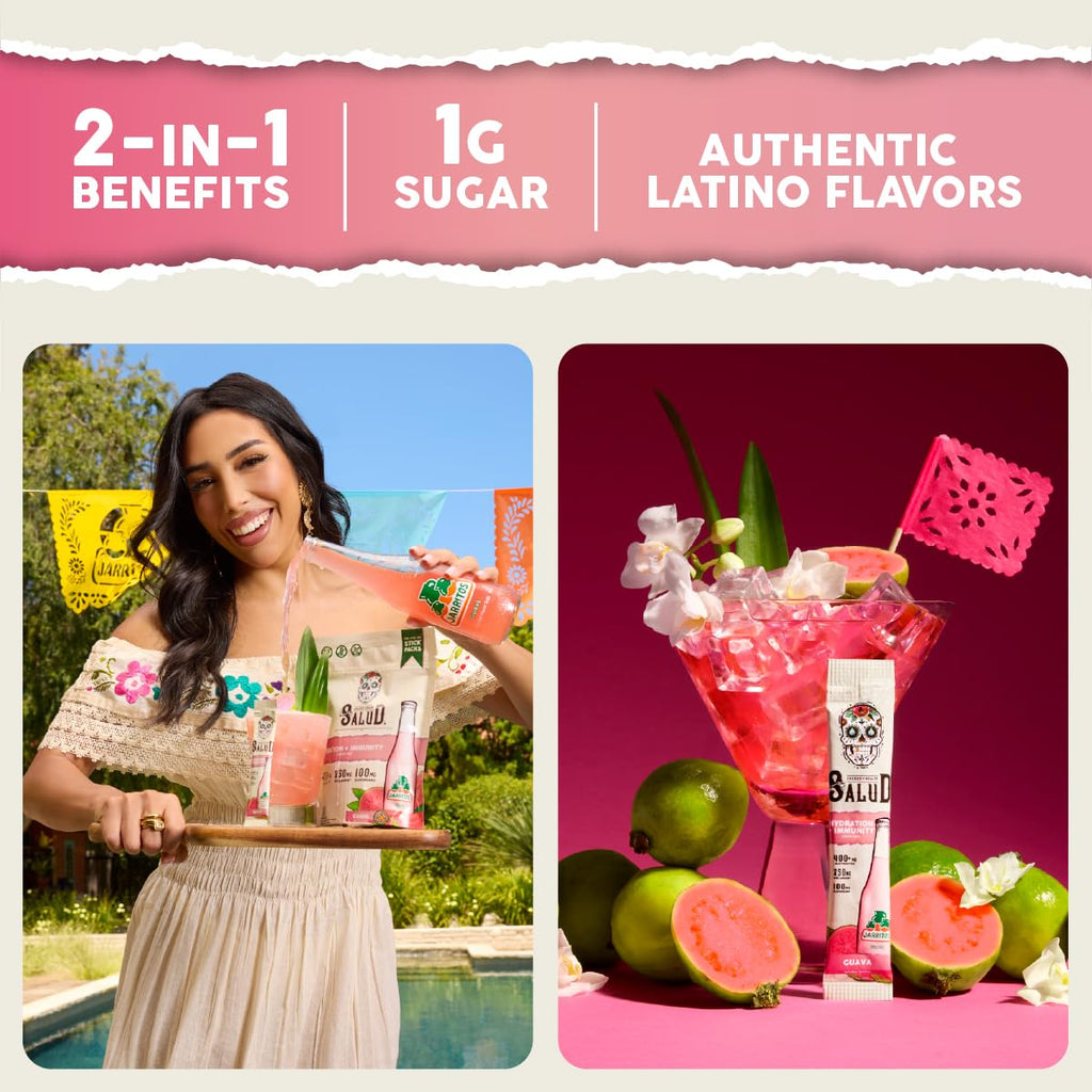 Guava flavour electrolyte replacement mix