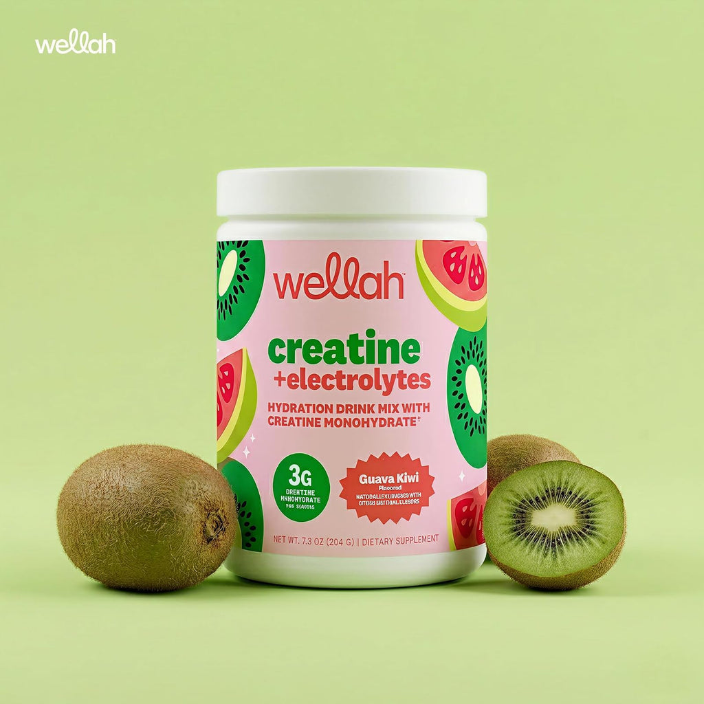 Guava kiwi flavour creatine supplement