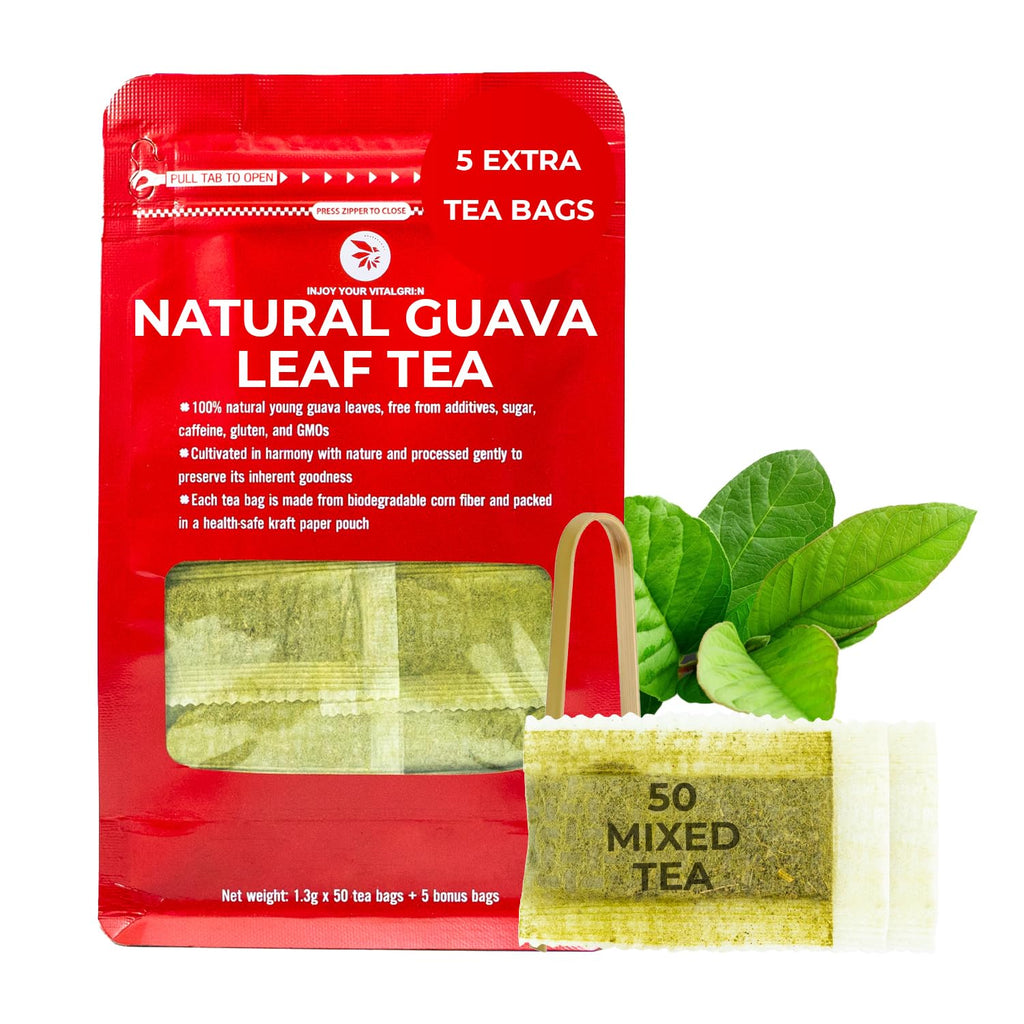 guava leaf tea bags for wellness