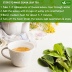 guava leaves for soothing tea