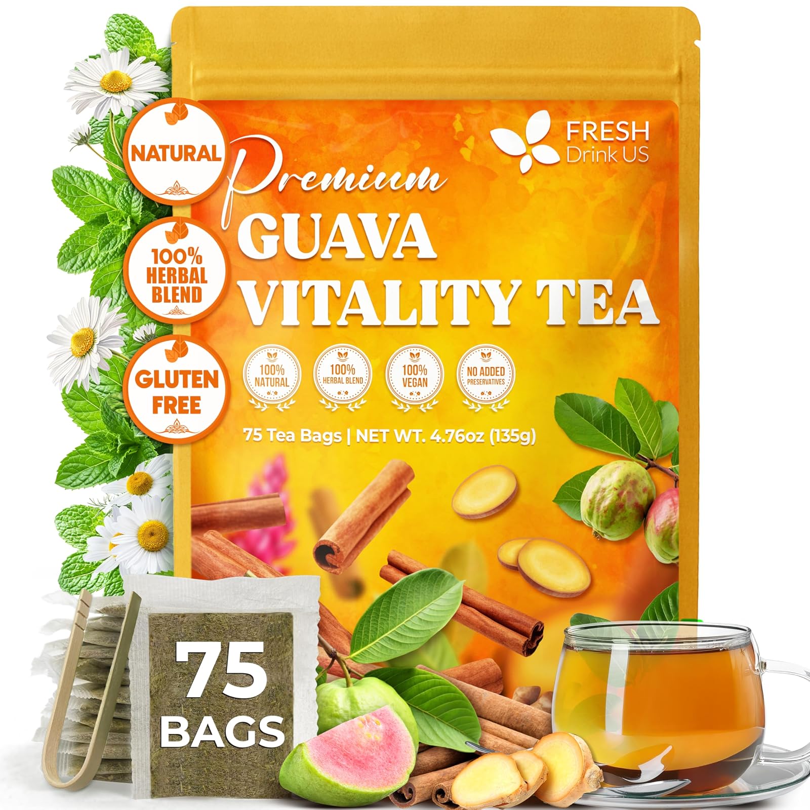guava vitality tea bags
