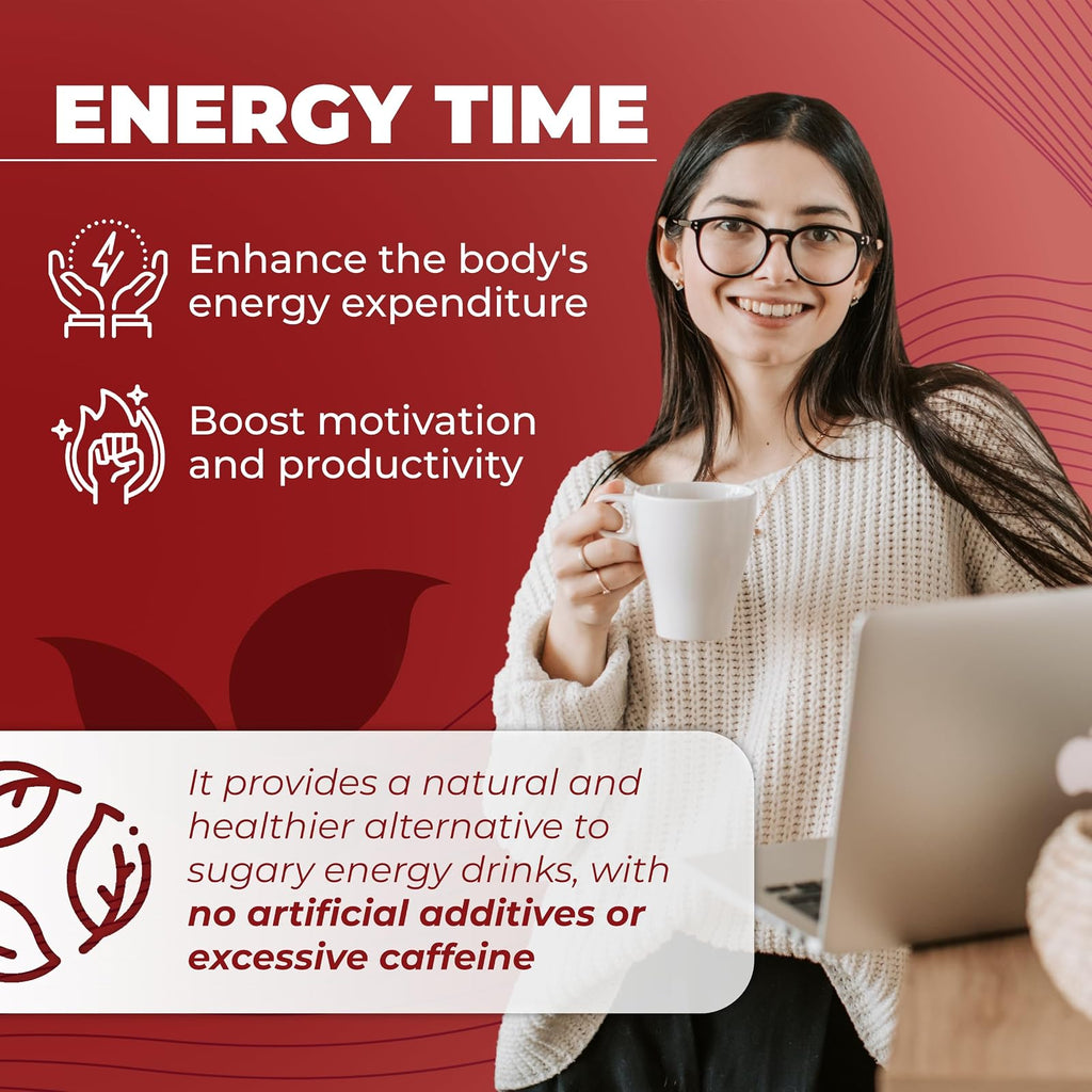 Guayusa energy tea for vitality