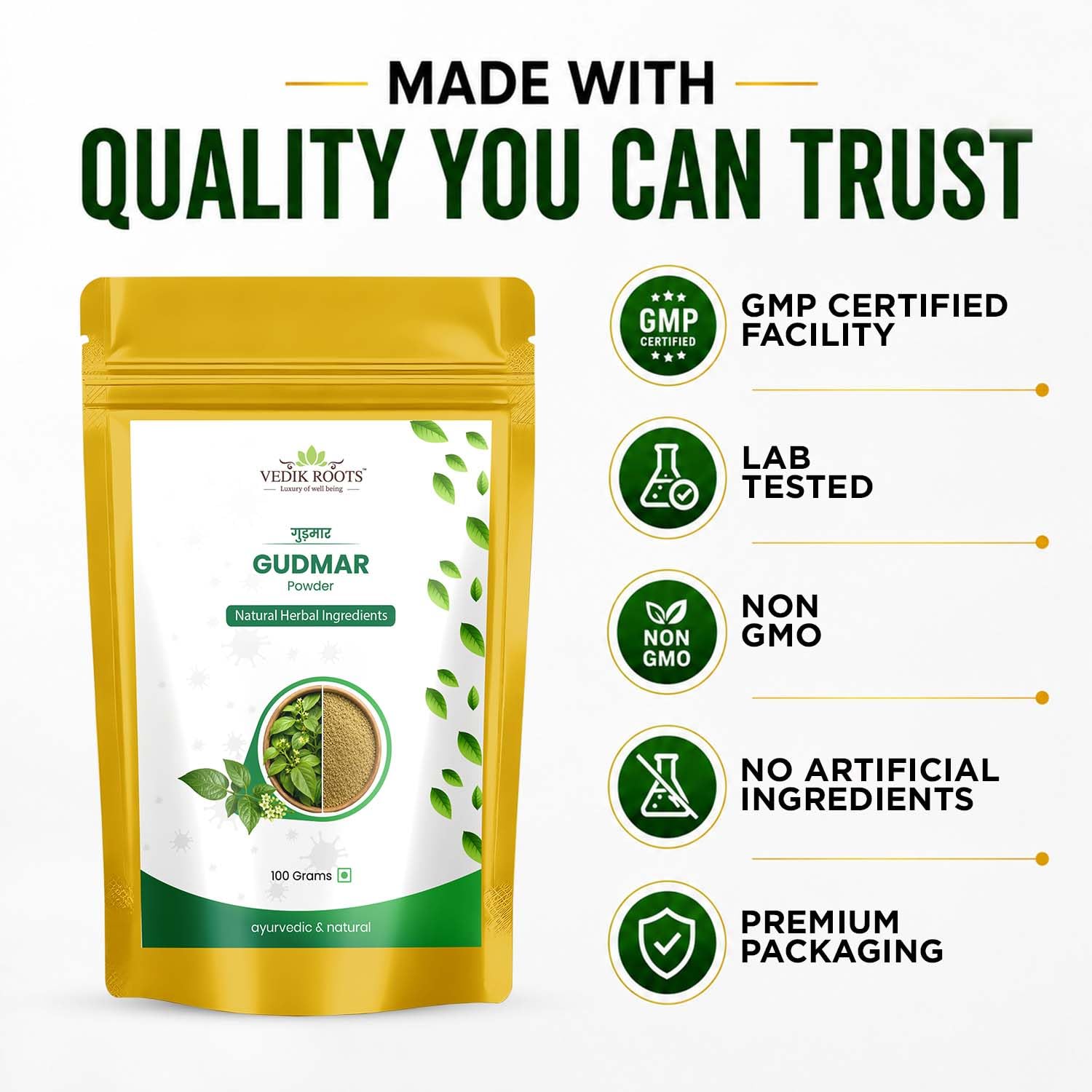 Gudmar herbal powder for daily health