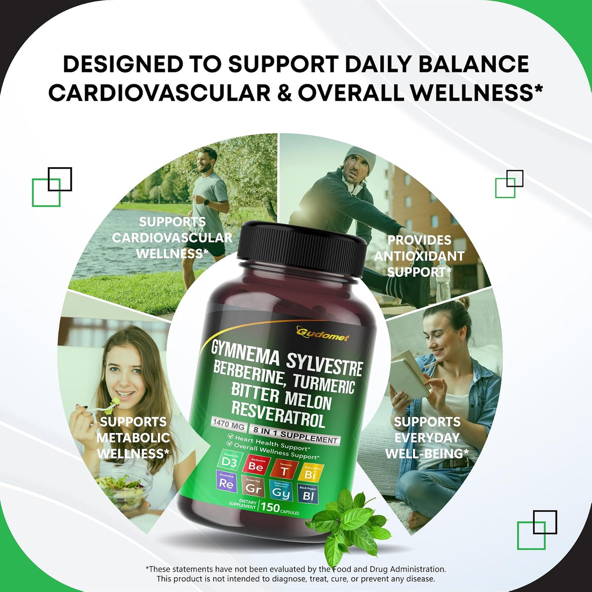 GUDOMET Gymnema Complex for blood sugar support