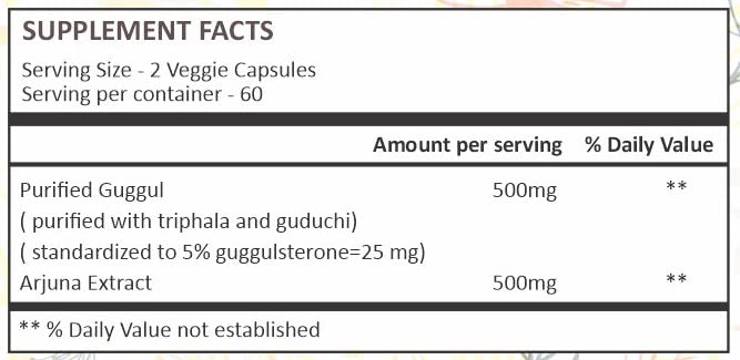 guggul capsules for heart support